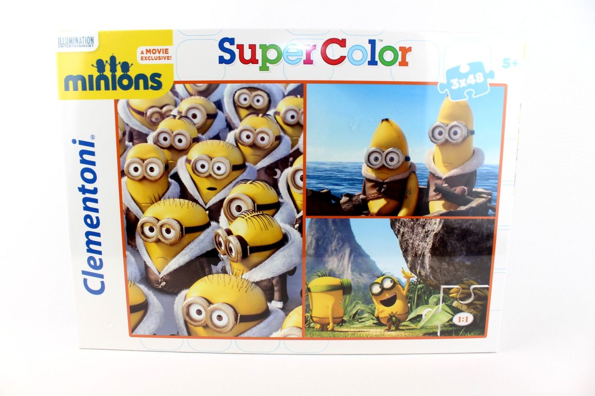 Clementoni - Super Color Puzzle, Minions
