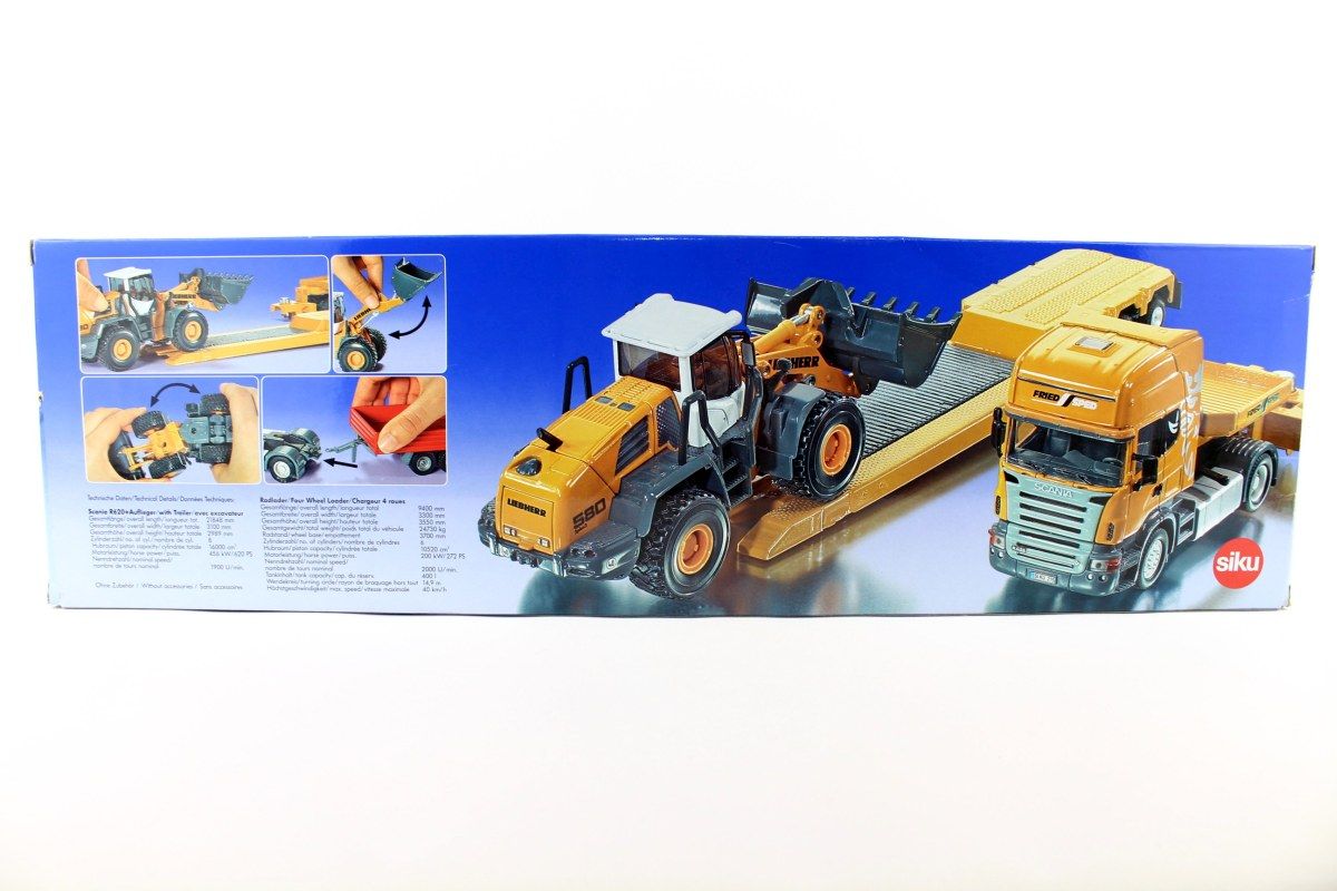 Siku 3933 - Scania R620 mit Radlader, 1:50