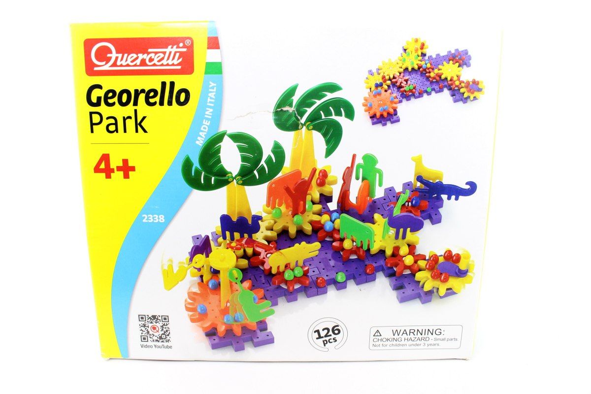 Quercetti 2338 - Georello Park, Steckspiel