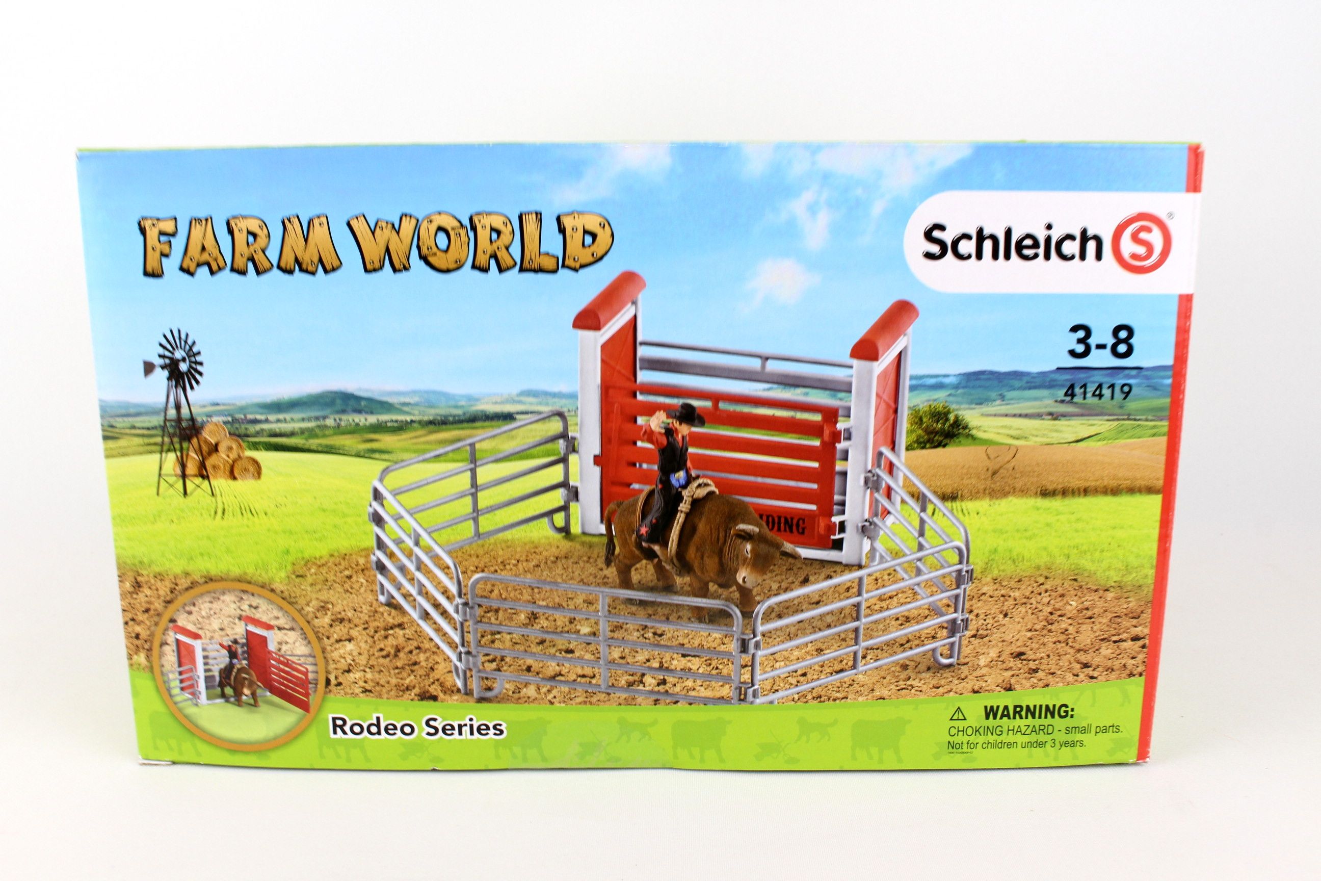 Schleich 41419 - Bull Riding mit Cowboy