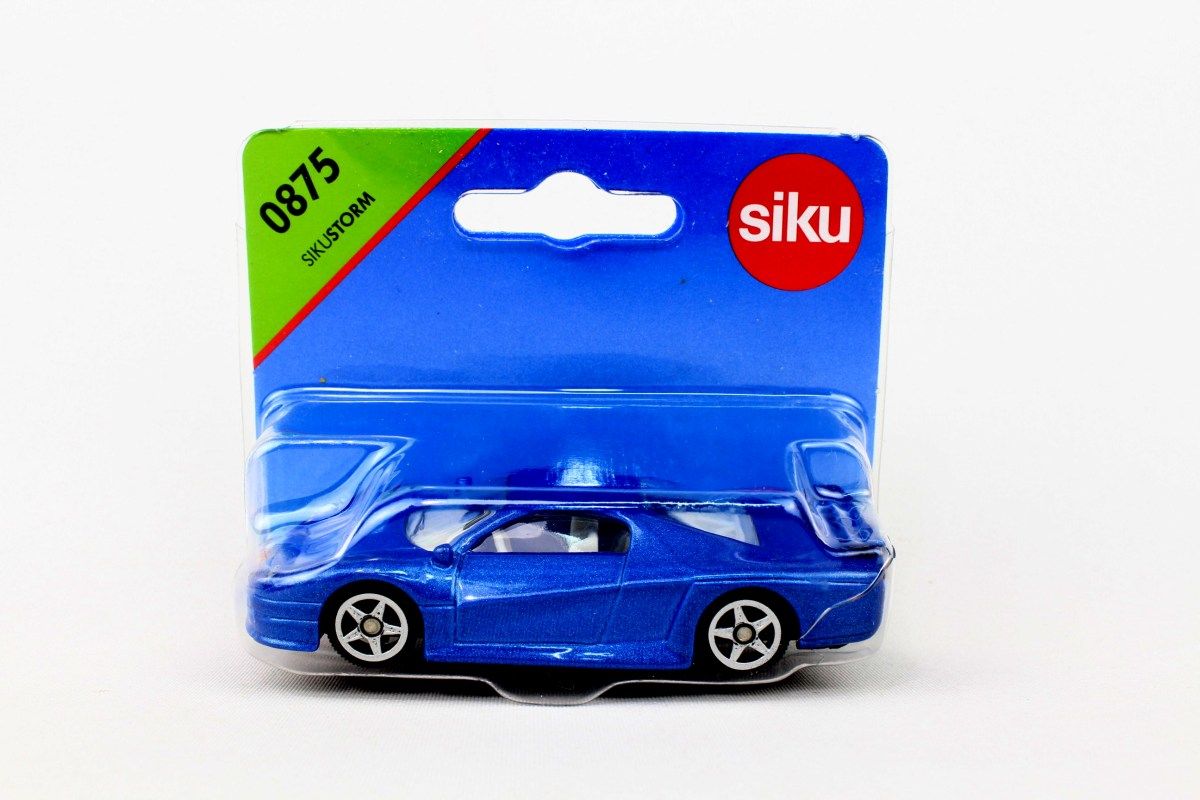 Siku 0875 - Siku Storm, Rennwagen, blau