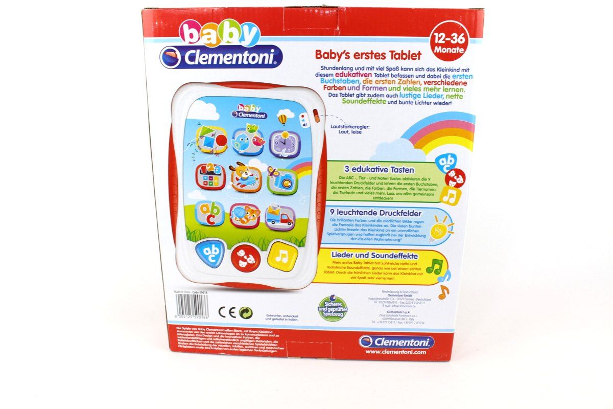 Clementoni 59018 - Babys erstes Tablet
