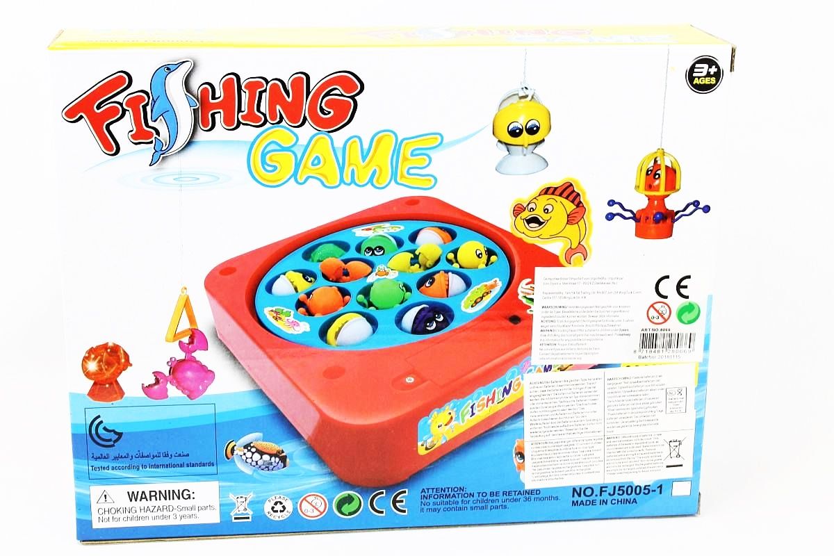 Angelspiel mit 12 Fischen