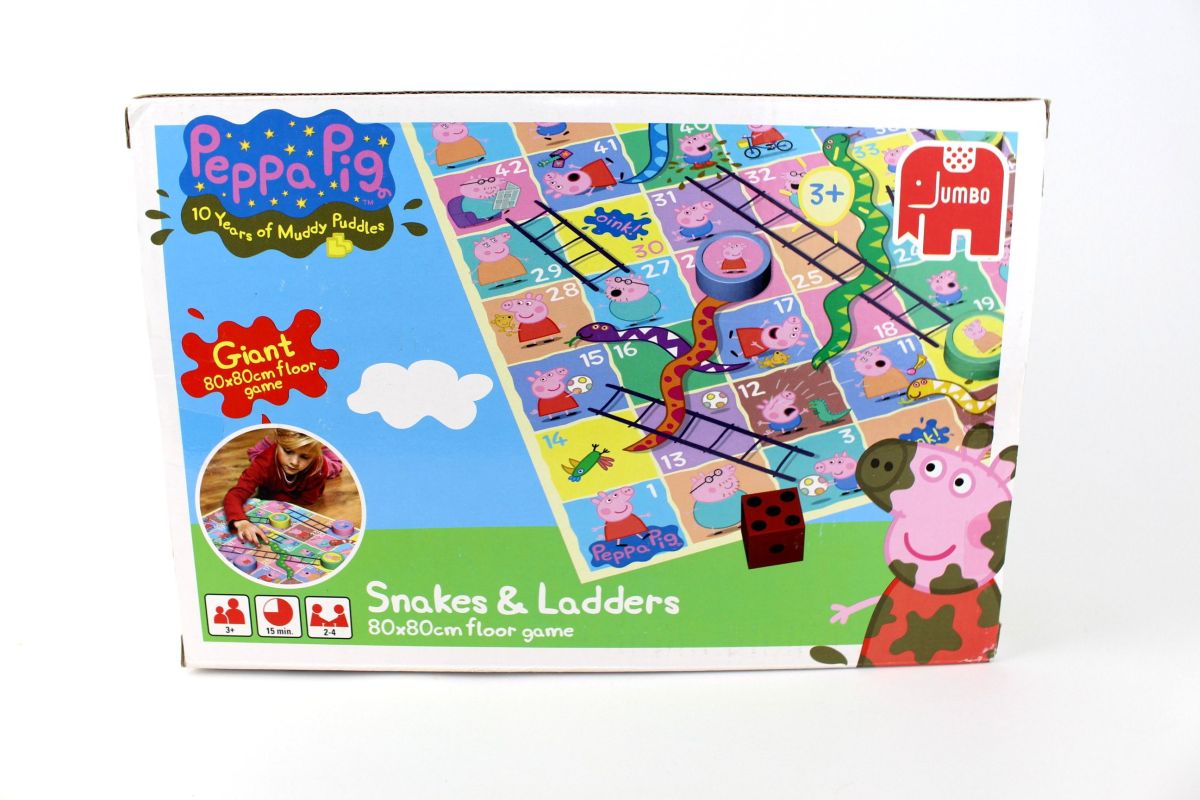 Peppa Pig - Snakes & Ladders Englisch